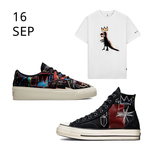 CONVERSE X BASQUIAT COLLECTION – AVAILABLE NOW - The Drop Date