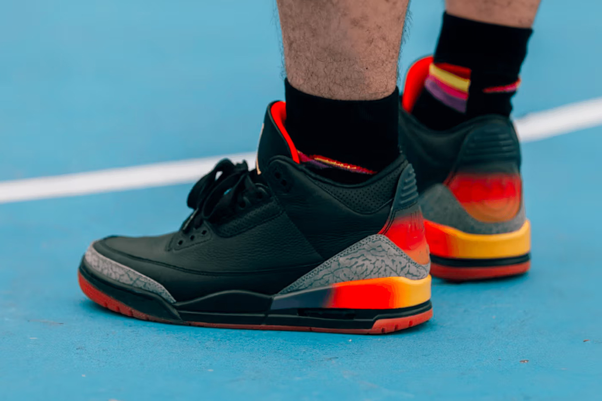 Jordan 3 Infrared On Feet